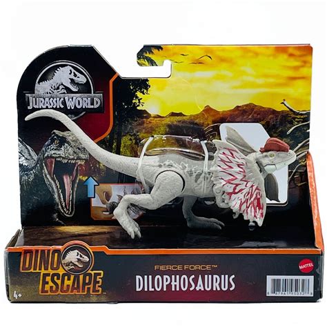 Jurassic World Toys Dilophosaurus Fierce Force Dino Escape Camp