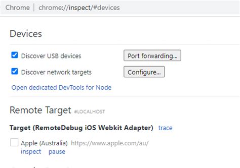 Javascript Remote Debugging Chrome For IOS Stack Overflow