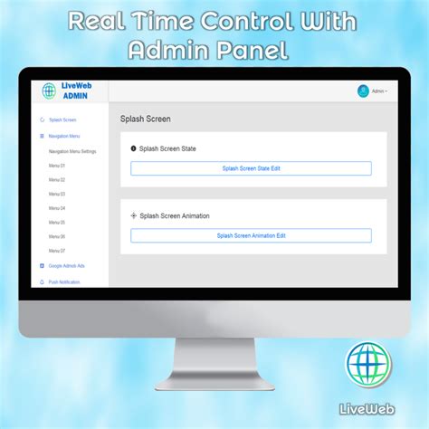 Liveweb Android Webview App With Admin Panel Freelancer