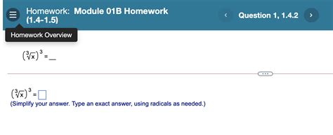 Solved Homework Module 01b Homework 1 4 1 5