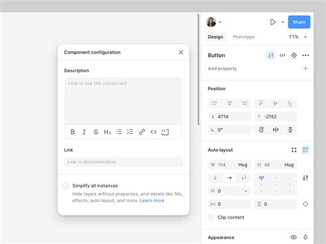 Add Descriptions To Styles Components And Variables Figma Learn