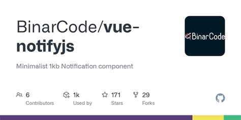 Minimalist Notification Component Rvuejs