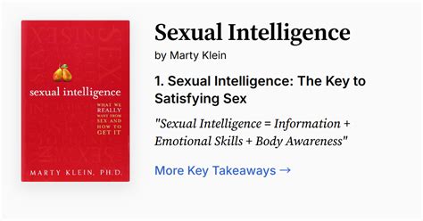 Sexual Intelligence Summary Quotes Faq Audio