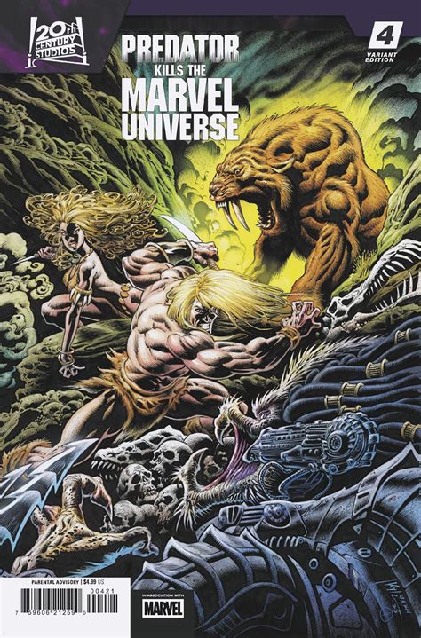 Predator Kills The Marvel Universe 4 Kyle Hotz Hunting The Hunters