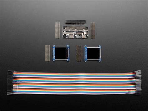 Adafruit Animated Eyes Bonnet For Raspberry Pi Pack Pi Not Included