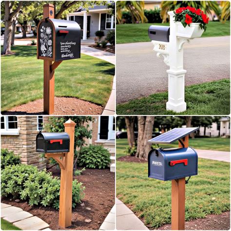 Mailbox Post Ideas And Designs For Every Style Home