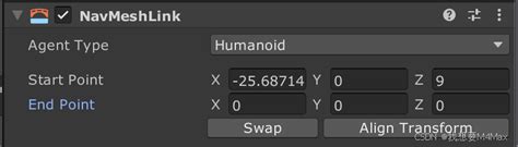 Unity新导航系统 Navmeshagent组件andnavmeshlink组件 Csdn博客