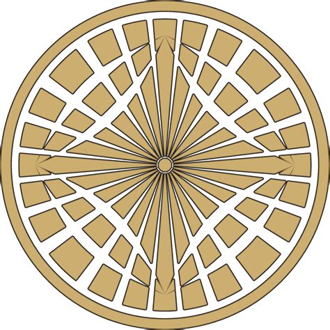 Vector Golden Geometric Circle Abstract Circular Pattern 41945957 Vector Art At Vecteezy