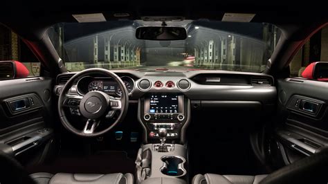 2018 Ford Mustang Gt Level 2 Performance Pack 4k Interior Wallpaper