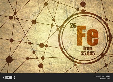 Iron Chemical Element Image Photo Free Trial Bigstock
