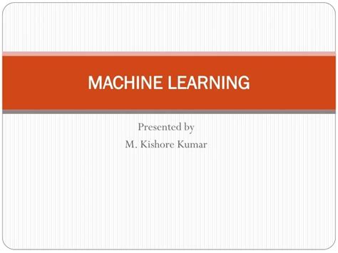 Ppt Machine Learning Modified Powerpoint Presentation Free Download Id 13185283