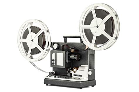 영화 필름 시네마 프로젝터 3d 렌더링에 고립 된 흰색 배경 영사기에 대한 스톡 사진 및 기타 이미지 영사기 오래된 영화 Istock