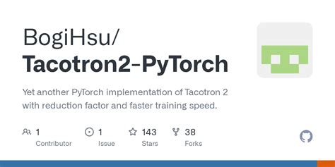 Github Bogihsu Tacotron Pytorch Yet Another Pytorch Implementation Of Tacotron With