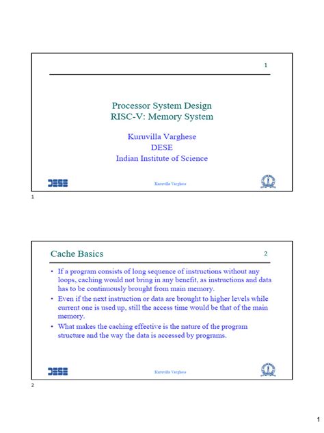 risc v memory system pdf
