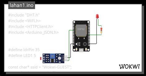 TUGAS KONTROL LED Wokwi ESP STM Arduino Simulator