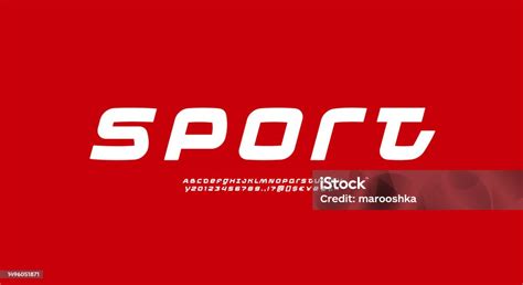 스포츠 이탤릭체 글꼴 두꺼운 모션 알파벳 A에서 Z까지의 트렌디한 라틴 문자 0에서 9까지의 아라비아 숫자 벡터 일러스트레이션 10eps 속도에 대한 스톡 벡터 아트 및