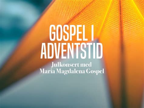Gospel I Adventstid Maria Magdalena Kyrka Stockholm 6 December 2025
