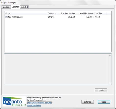 Npp Xml Treeview Keeps Appearing With The Same Version After Update Could It Be A Minor Version