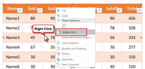 How To Insert Excel Table In Word Document Webnots