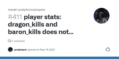 player stats dragon kills and baron kills does not work · issue 411
