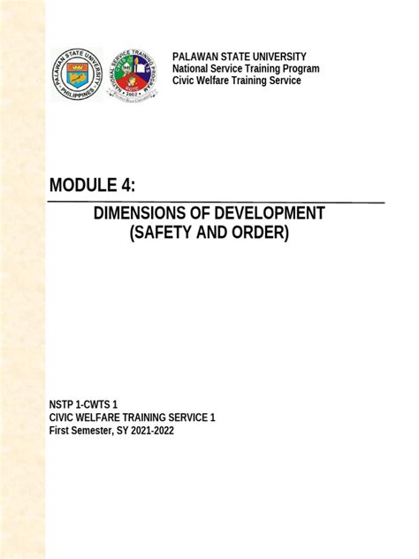 module 4 cwts 1 dimensions of development pdf employment job