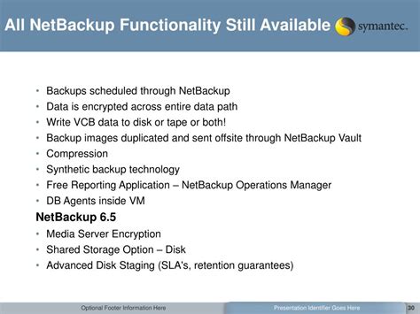 Ppt Non Disruptive Backup Of Vmware Environments Using Veritas