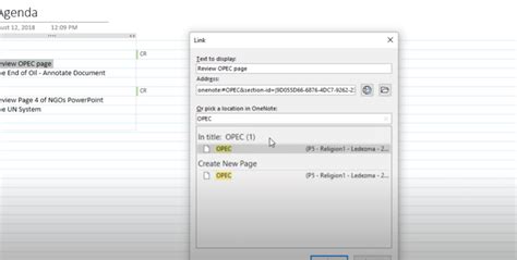 Onenote Linking Onenote Pages · Alludo
