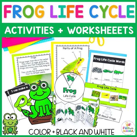 Easy Frog Craft Activity Free Printable