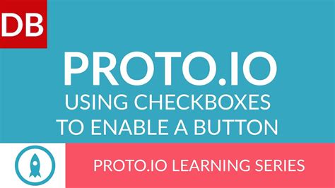 Using Checkboxes To Enable A Button Proto Io Prototyping Tool YouTube
