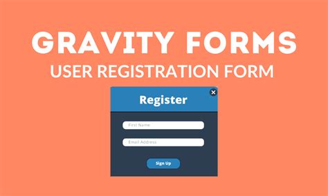 Create User Registration Forms Gravity Forms Tablesome Automation