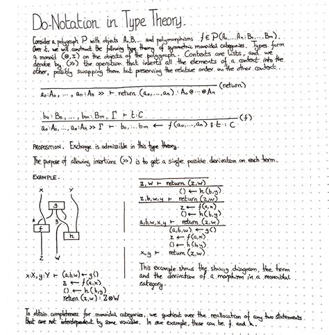 Do Notation In Type Theory