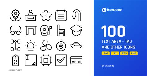 download text area tag and other icon pack available in svg png