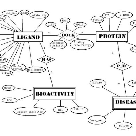 Entity Relationship Diagram Download Scientific Diagram