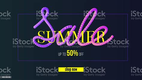 여름 판매 배너 최대 50 지금가 게 종이에 컬러 스타일을 흐르는 텍스트 메시지의 디자인 할인 이벤트에 대 한 레이아웃의 디자인입니다 카드 초대장 서식 파일 벡터 1950