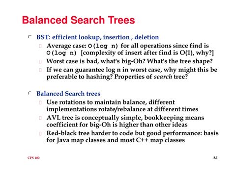 Ppt Balanced Search Trees Powerpoint Presentation Free Download Id