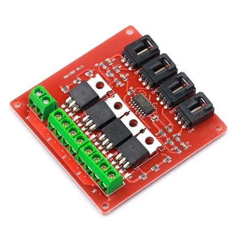 Buy 4 Channel IRF540 MOSFET Switch Module Online In India At Hubtronics In