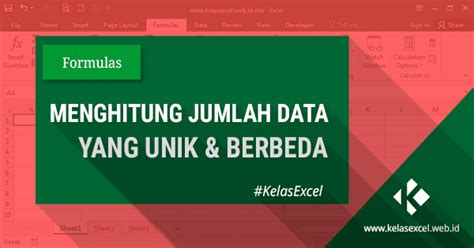 Rumus Menghitung Banyak Data Unik Dengan Fungsi Frequency Excel Media