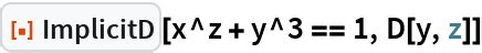 ImplicitD Wolfram Function Repository