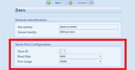 Serial Communication Setup Using Dse Configuration Suite Polar Monitoring