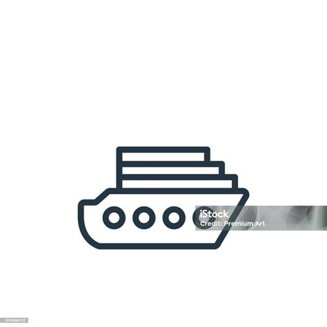 해군 아이콘 군대와 전쟁 컬렉션에서 흰색 배경에 격리 된 얇은 선형 해군 윤곽 아이콘 라인 벡터 사인 웹 및 모바일 기호 강철에