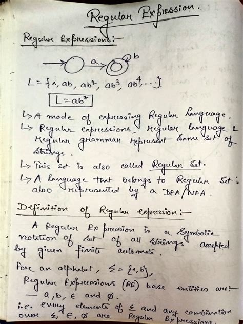 Regular Expression Part 1 Pdf