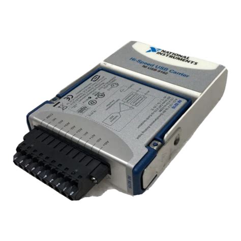 Ni Usb 9215 Series User Manual And Specifications Pdf Download Manualslib