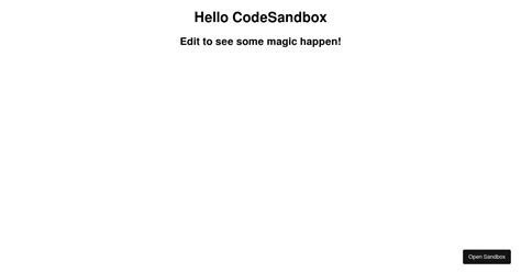 react animated cursor examples codesandbox