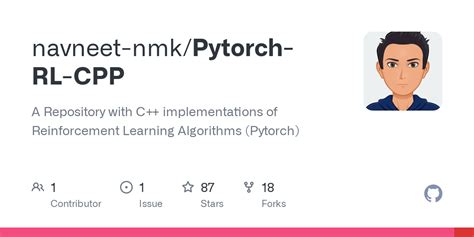 GitHub Navneet Nmk Pytorch RL CPP A Repository With C Implementations Of Reinforcement