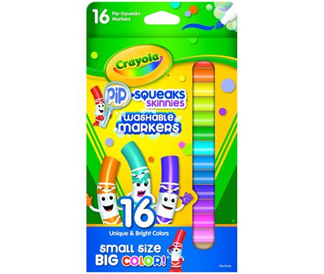 Crayola 64 Pip Squeaks Markers Fat Brain Toys
