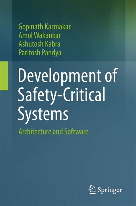 Development Of Safety Critical Systems Ebook By Gopinath Karmakar