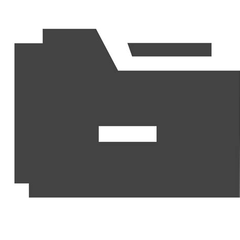 Folder Remove Vector Svg Icon Svg Repo