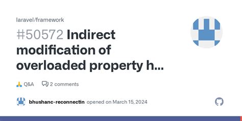Indirect Modification Of Overloaded Property Has No Effect · Laravel