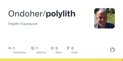 GitHub Ondoher Polylith Polylith Framework