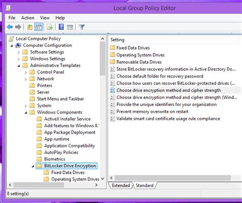 How To Make BitLocker Use Bit AES Encryption Instead Of Bit AES